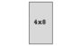 4 X 8 Stage Rental | Rent Portable 4 X 8 Riser | For 3 Standing Persons