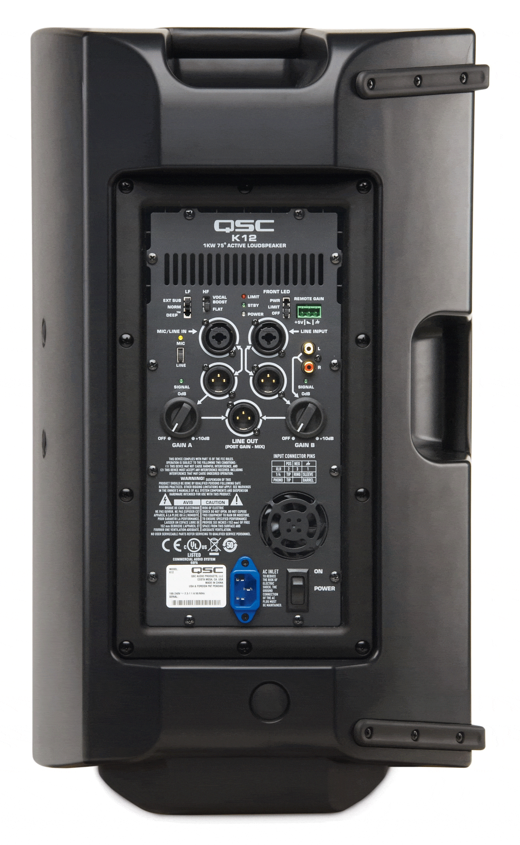 qsc-k12-back-panel » AA Rental